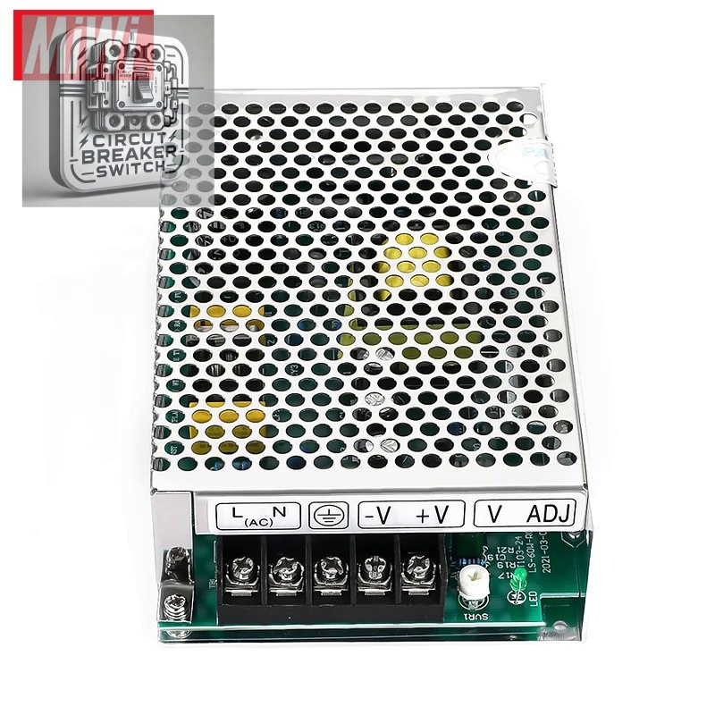 S-50-24 Power Supply Transformer 24V LED AC DC Switch SMPS For Strips CCTV | Shopee Philippines