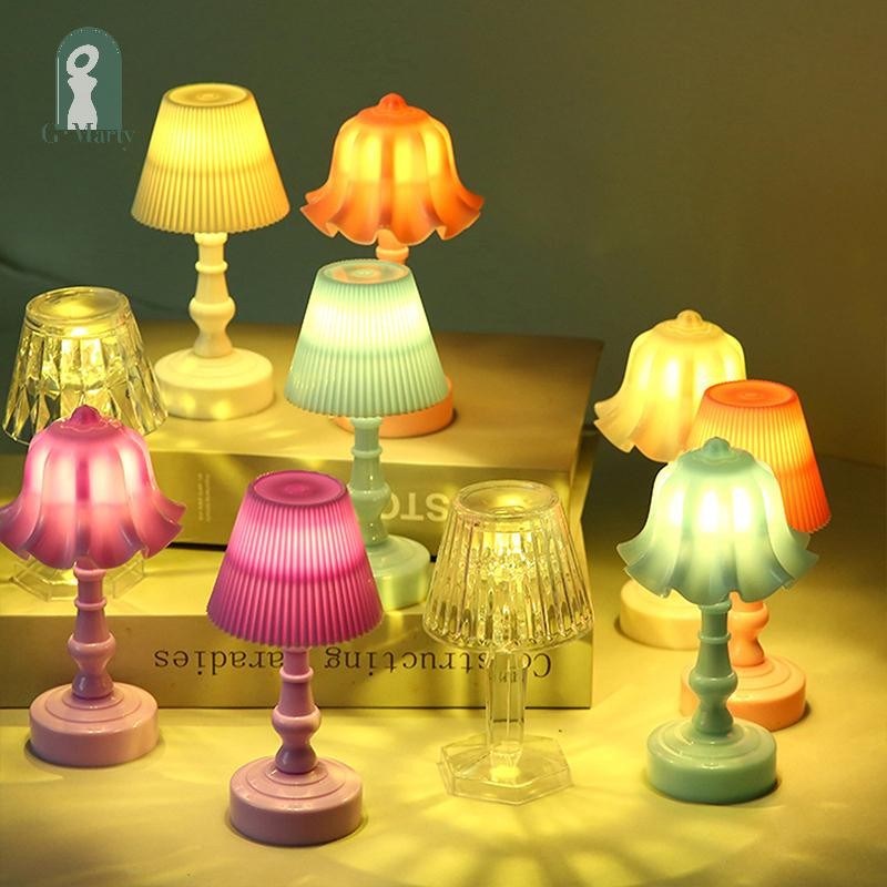 GMARTY Simple Lamp Small Table Lamp Mini Ornaments Small Night Light ...