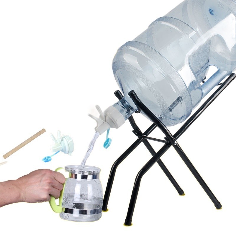 COD☆ Inverinverted bucket rack bottled water bracket water dispenser ...