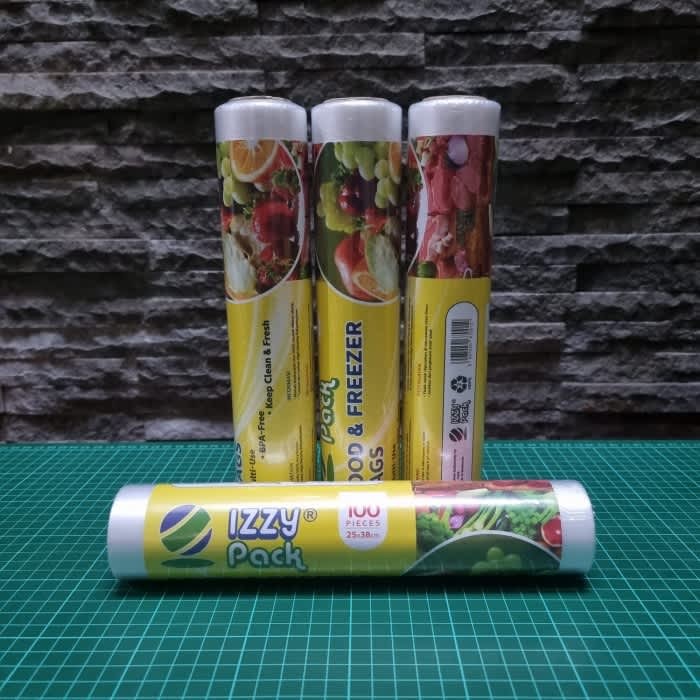 Plastic HD Roll Izzy Pack 25x38cm Contains 100pcs (Economy) | Shopee ...