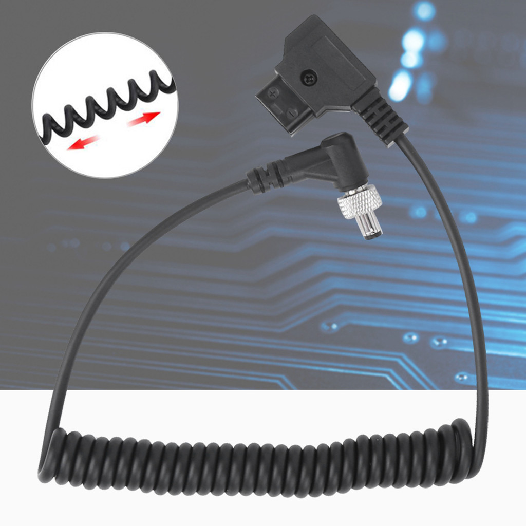 [CSS] TAP Plug To DC Port DC Monitor Supply Cable Plastic Black Spring ...