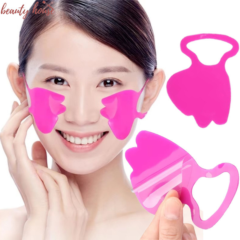 Silicone Face Lifting Mask Ear Patches - Rose Fragrance Soft Stretching ...