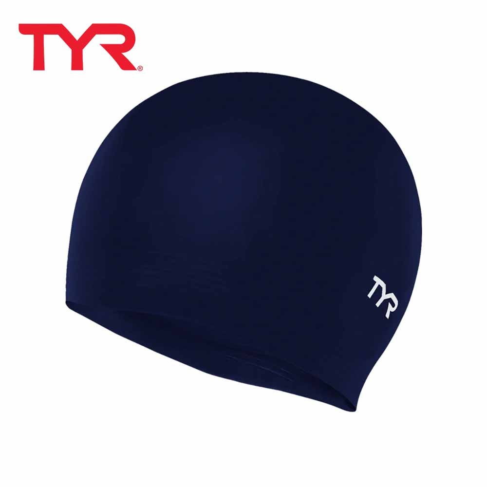 TYR Latex Swim Cap - Navy | Shopee Philippines