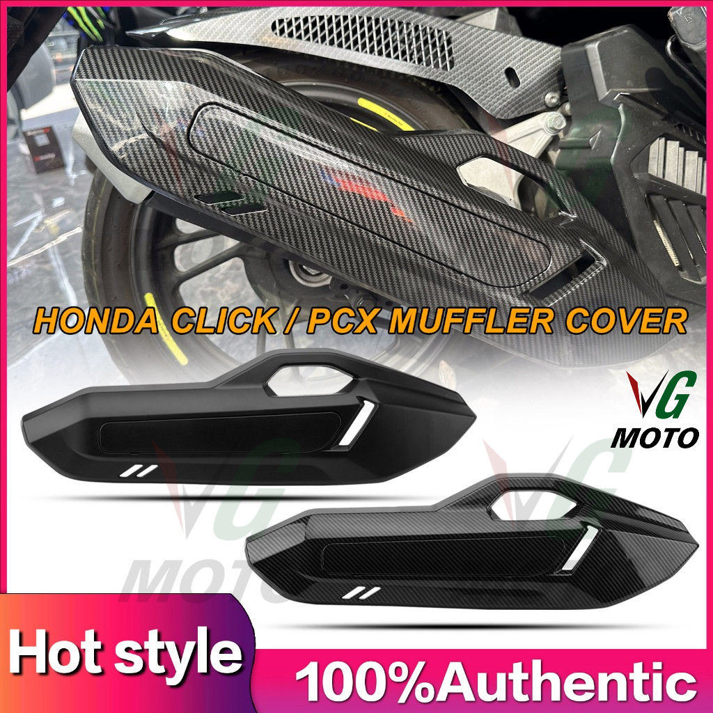 HONDA CLICK V3 CLICK V2 GAME CHANGER MUFFLER COVER FOR HONDA CLICK 125/ ...