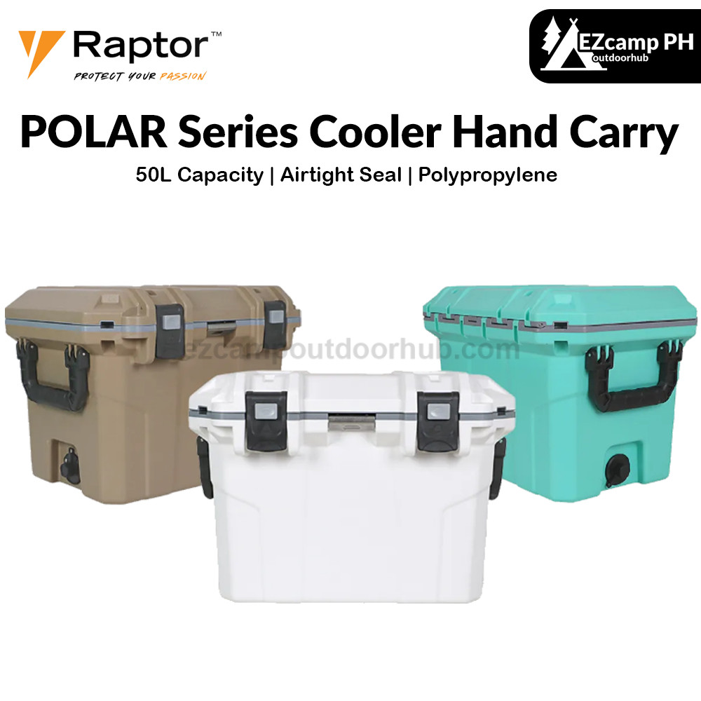 Raptor POLAR Series Cooler Hand Carry Multipurpose 50L Capacity Cold ...