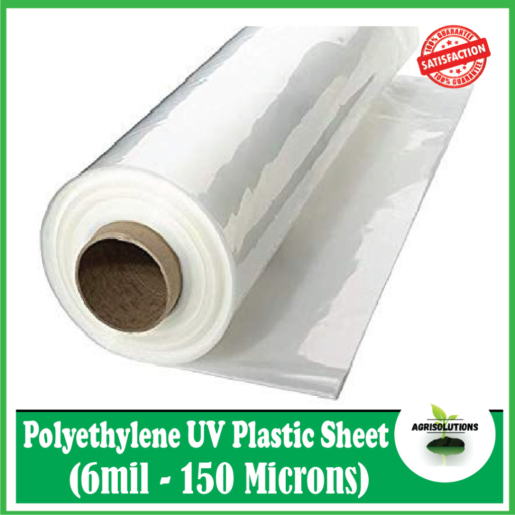 UV Plastic Sheet (8mil - 200 Microns) - 3meters x 5meters (pre-cut ...