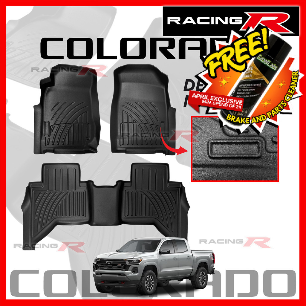 Chevrolet Colorado 2016 to 2025 OEM Deep Dish Matting 3D ( Car ...