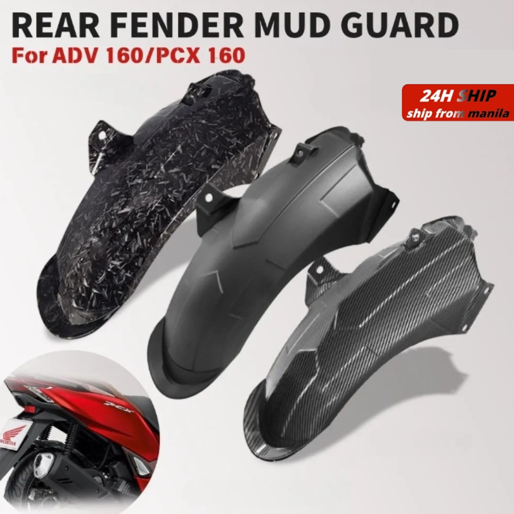 Long Rear Tire Hugger Mud Guard Fender Honda ADV160 PCX160 Motorcycle ...