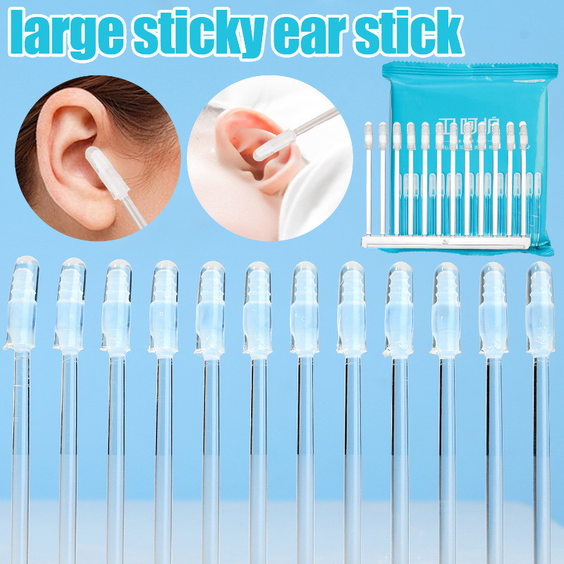 Disposable Sticky Ear Swabs Pick - Resin Adhesive Ear Cleaner - Gap ...
