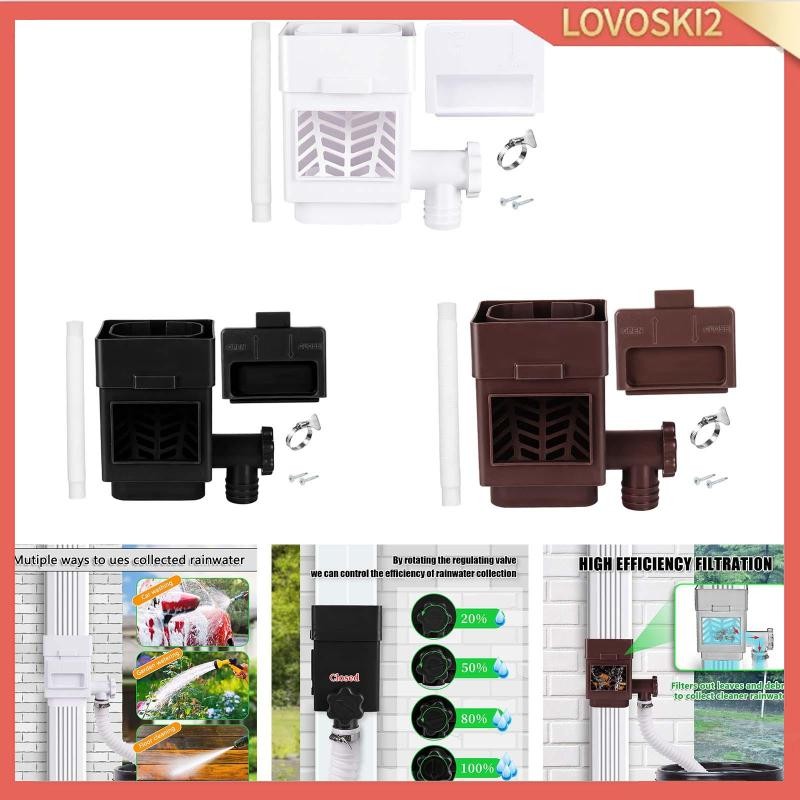 [Lovoski2] Rainwater Collection System Raindrop Collection Practical Rain Collector for 2 ...