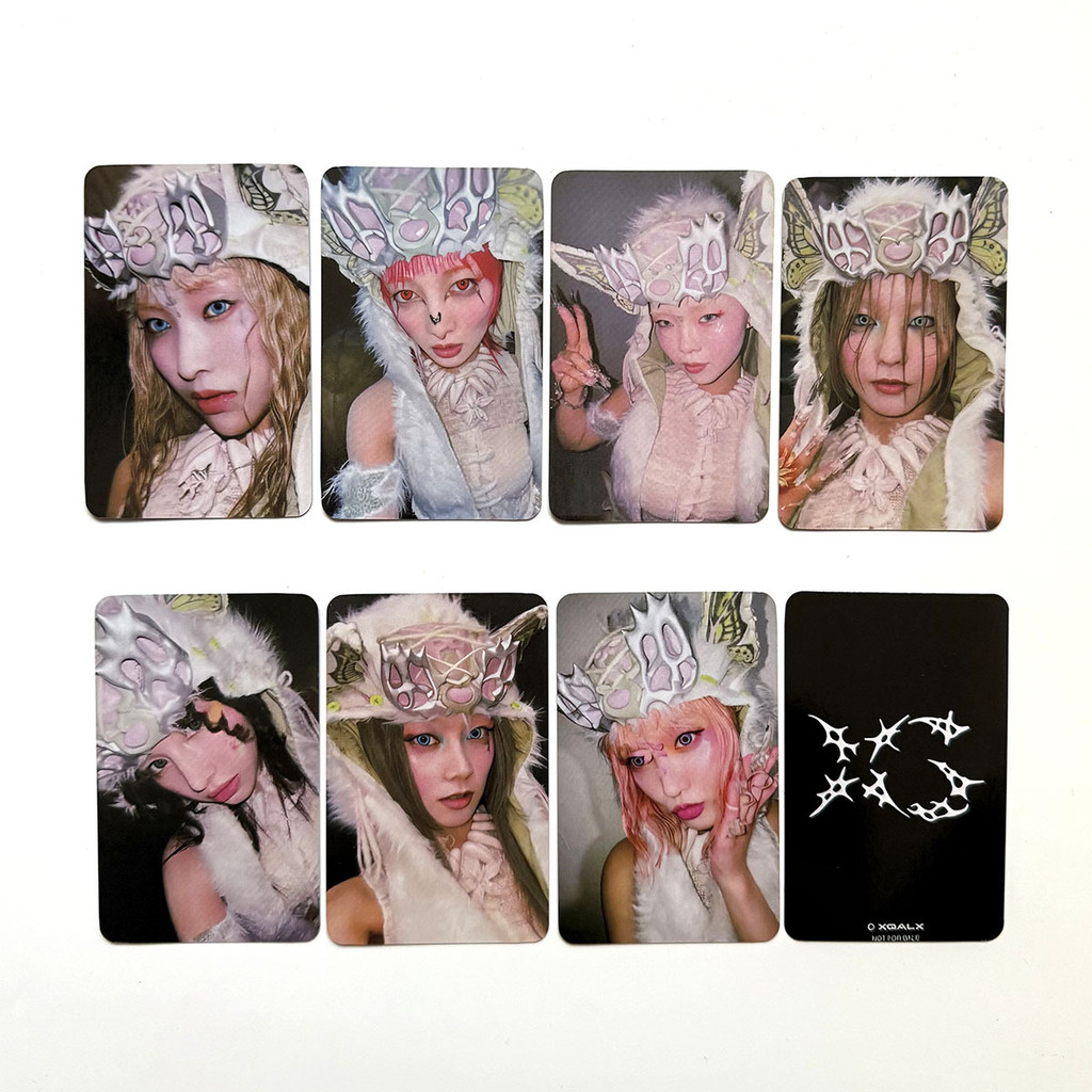7pcs XG AWE WOKE UP NEW DNA Alumb KTOWN4U Lomo Cards BENEFIT Card KPOP ...