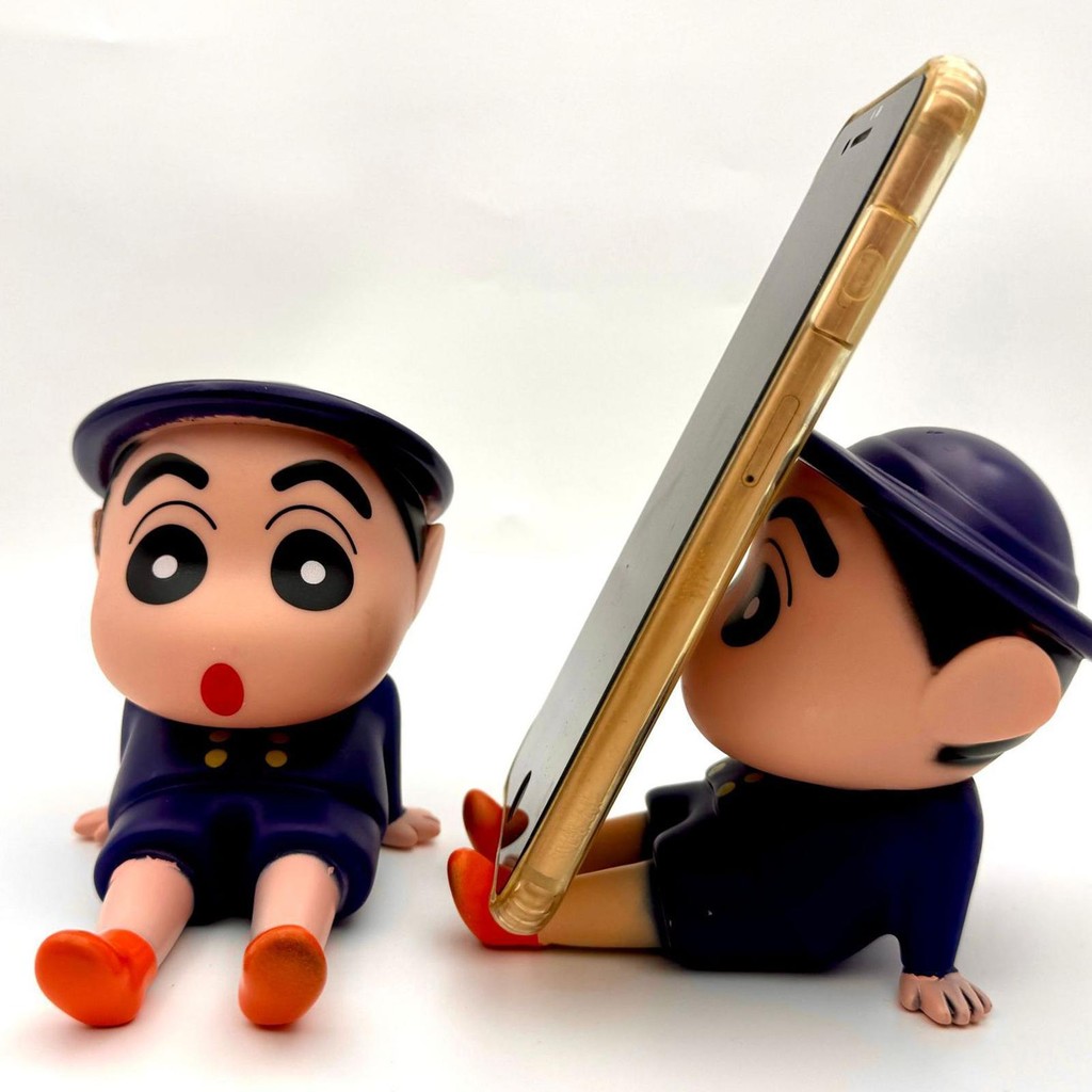 Crayon Shin Chan Cell Phone Desk Stand Cute Desk Accessories Anime ...