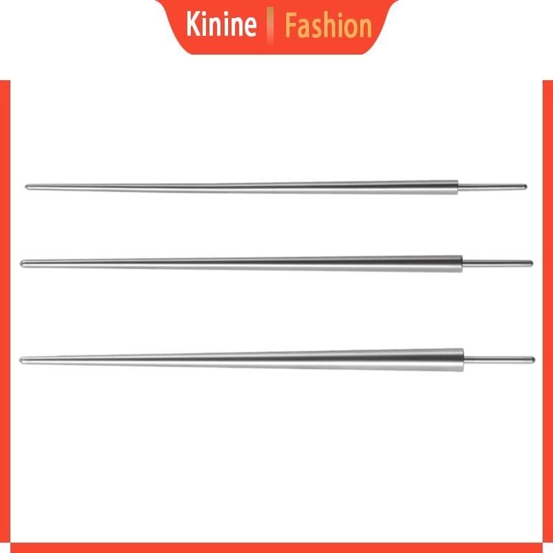 KIN 3 Pcs Steel Piercing Taper Insertion Pin 14G 16G 18G Taper ...