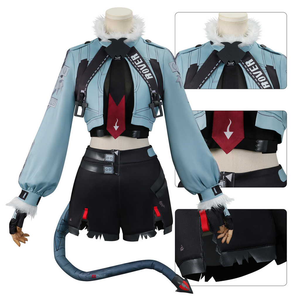 Anime Zenless Zone Zero Jane Doe cosplay clothing game peripheral ...