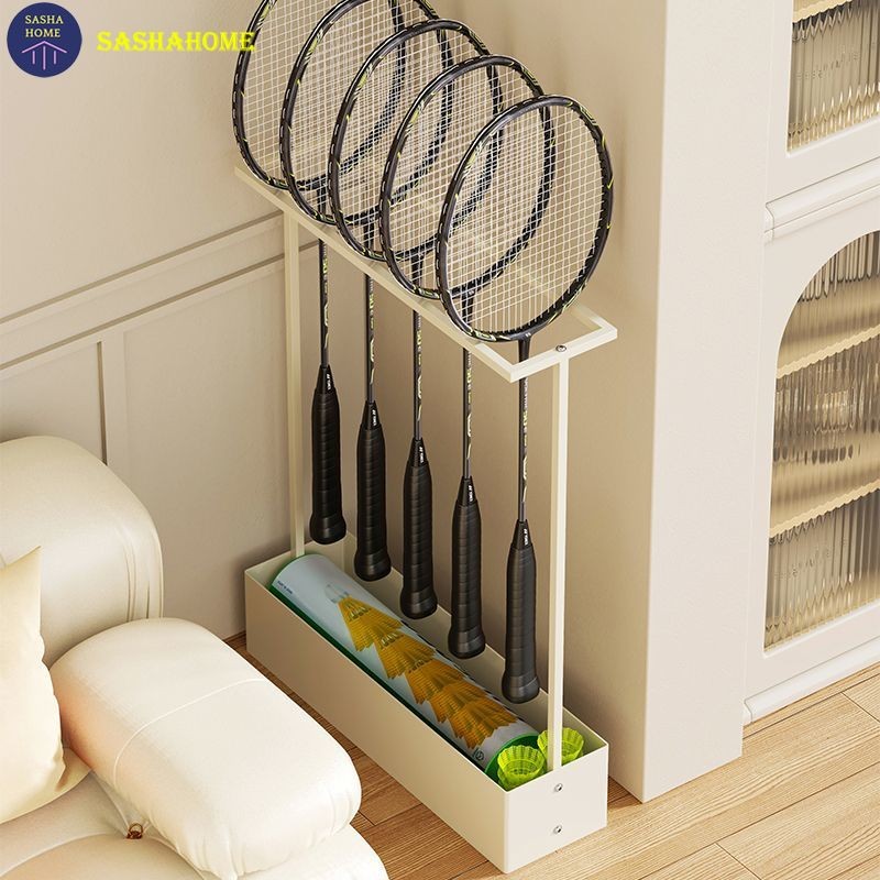 Storage Rack Gym Badminton Organiser Tennis Racket Place Holder Storage ...