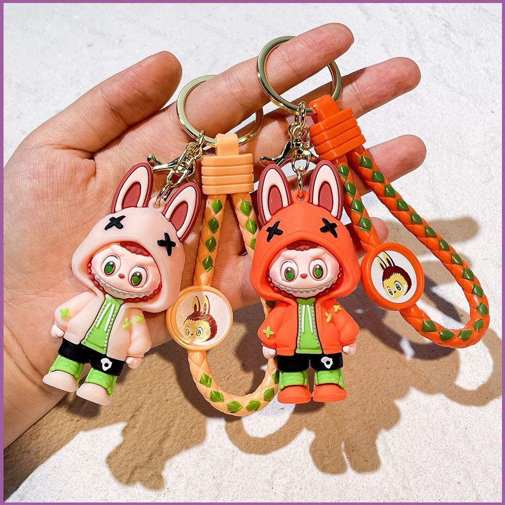Ellen THE MONSTERS Labubu MOKOKO PIPPO SATO SPOOYK cartoon keychain key ...