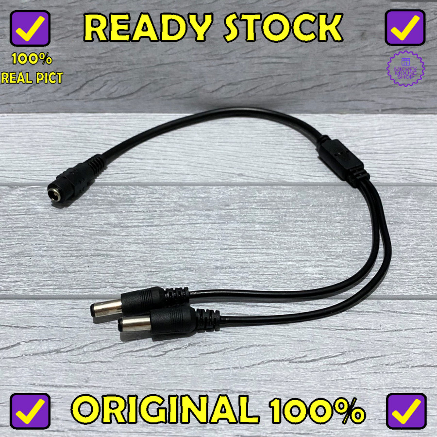 Daisy Chain Guitar Effect Adapter Branch Cable 2 Way Bass Pedal Adapter ...