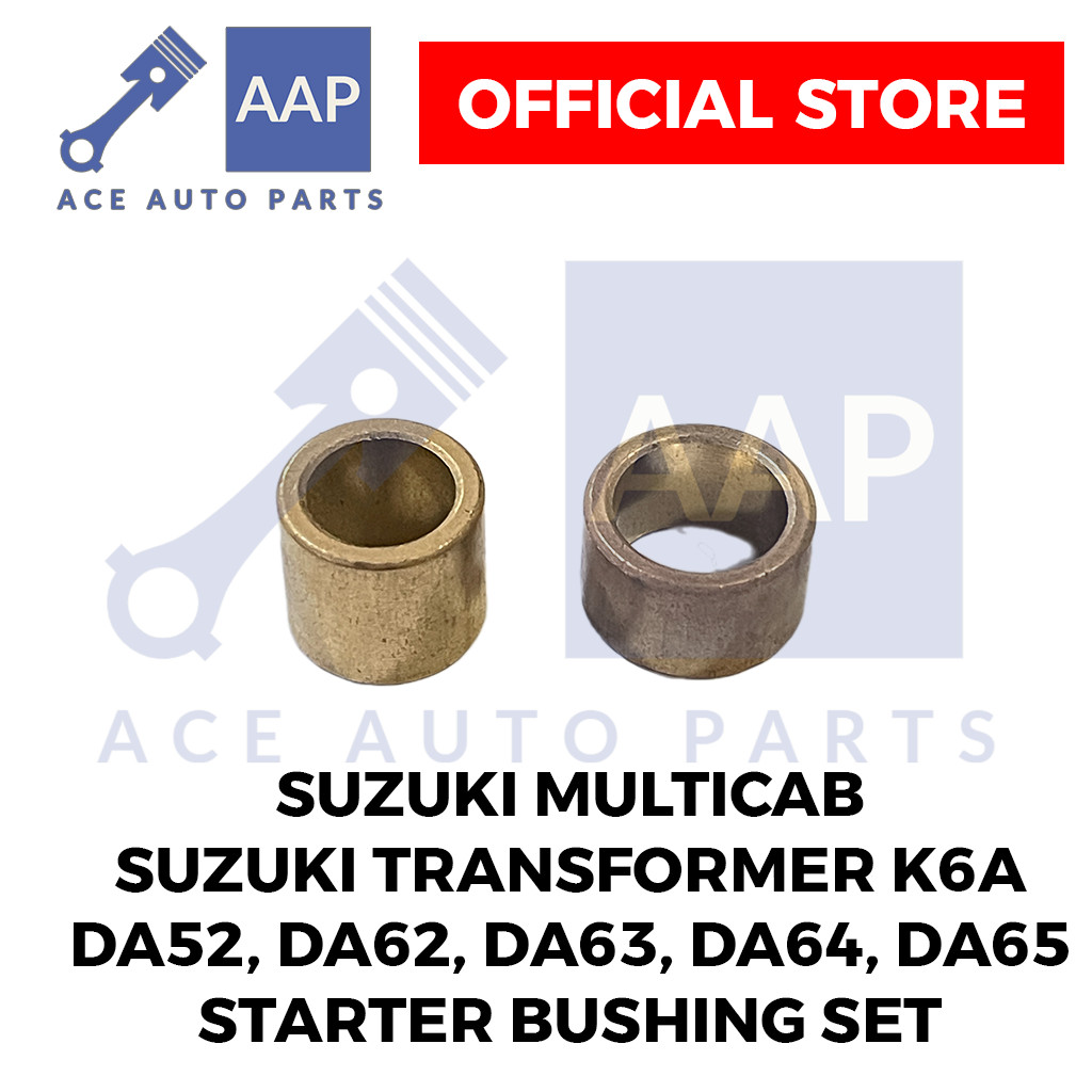Suzuki Multicab/Transformer K6A Starter Bushing Set DA52 DA62 DA63 DA64 ...