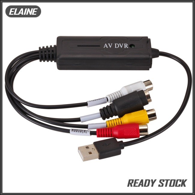 Elaine Usb2.0 Video Capture Card Single-channel Av Video Image ...