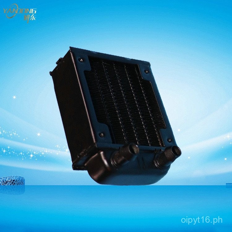 60Water pipe PL160A Cooling Aluminum Row Water-Cooled Radiator Liquid ...