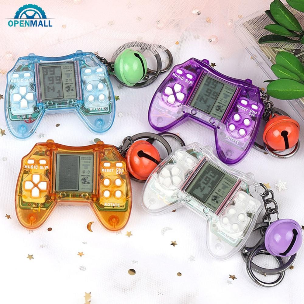 OPENMALL Mini Handheld Game Players Tetris Electronic Game Built-in 26 ...