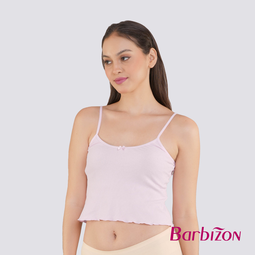 Barbizon Sugar Plum Teens Cropped Camisole with Ribbon Underwear for ...