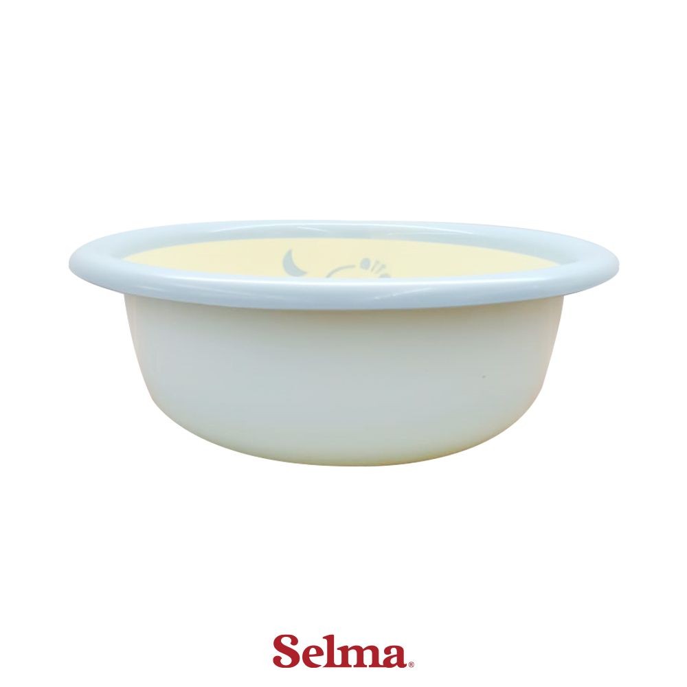 Selma 35 cm Marino Basin Round - Blue Food Grade Food Bowl Dish ...