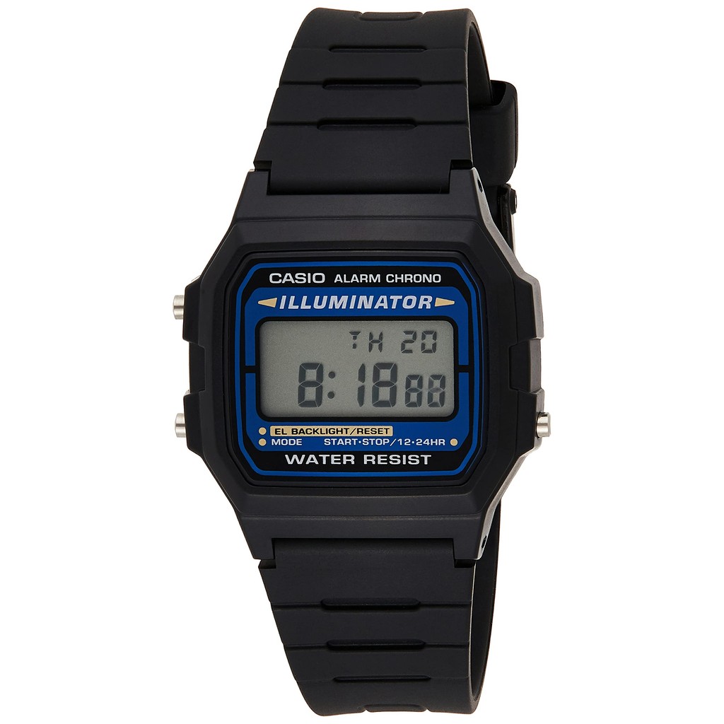 Casio Standard (STANDARD) Watch Black Men's F-105W-1A | Shopee Philippines