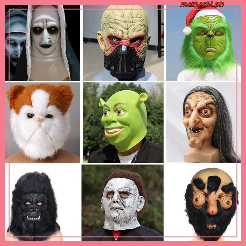 Masquerade Halloween Latex Funny Dobby mask Cosplay Carnival Party ...