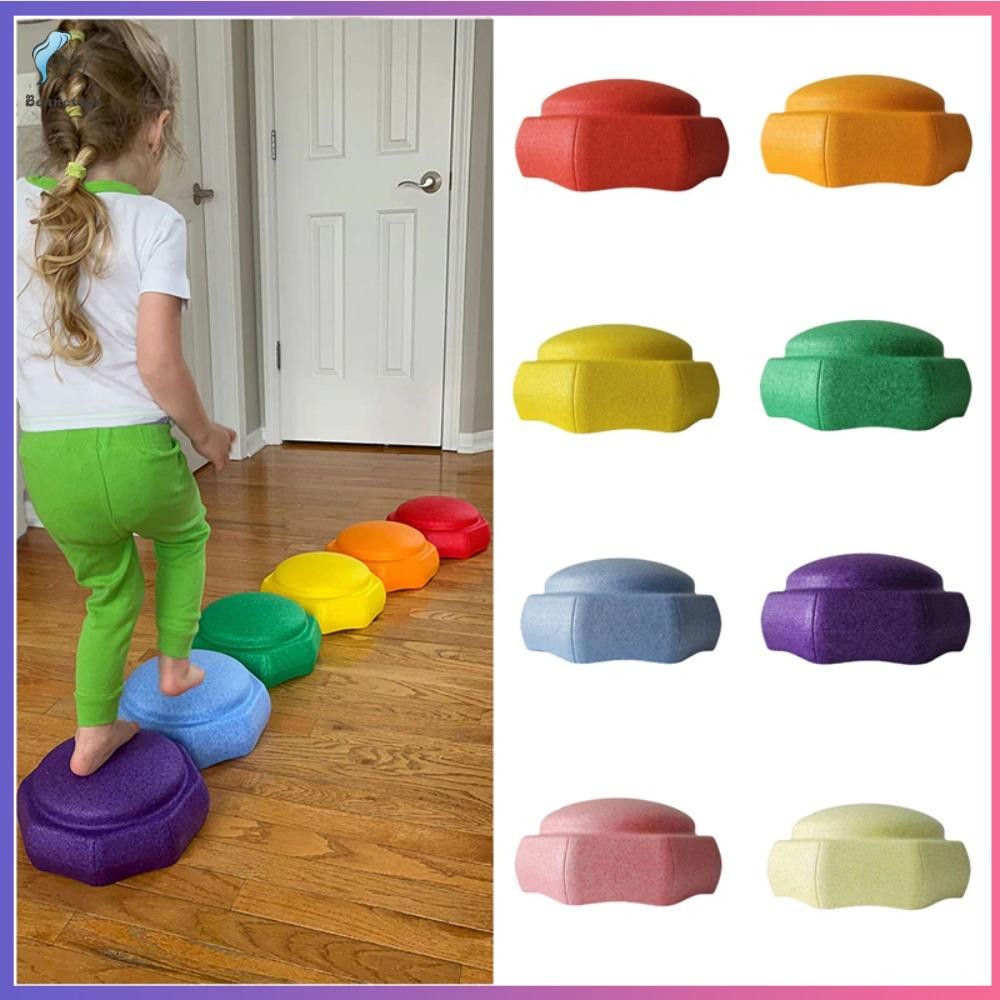 GG+BENNETTGC Balance Obstacle Stepping Stones Foam Sensory Game Promote ...
