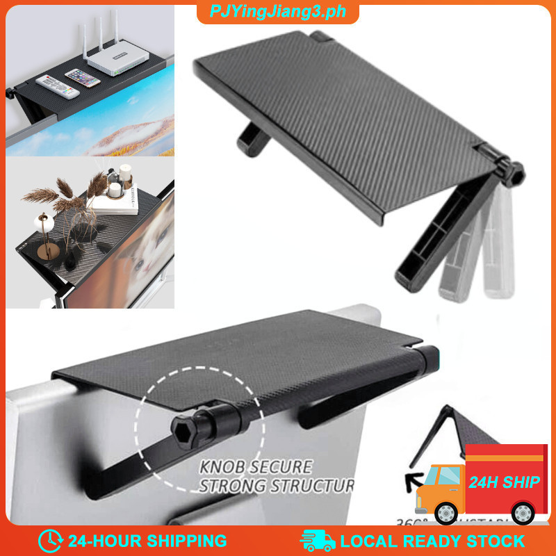 Adjustable TV Screen Top Storage Shelf Rack Multifunctional Storage ...