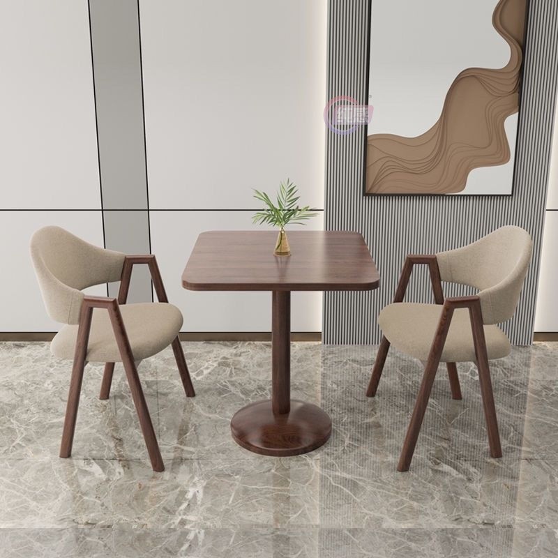 Balcony Leisure Small Square Table Office Meeting Reception Table ...