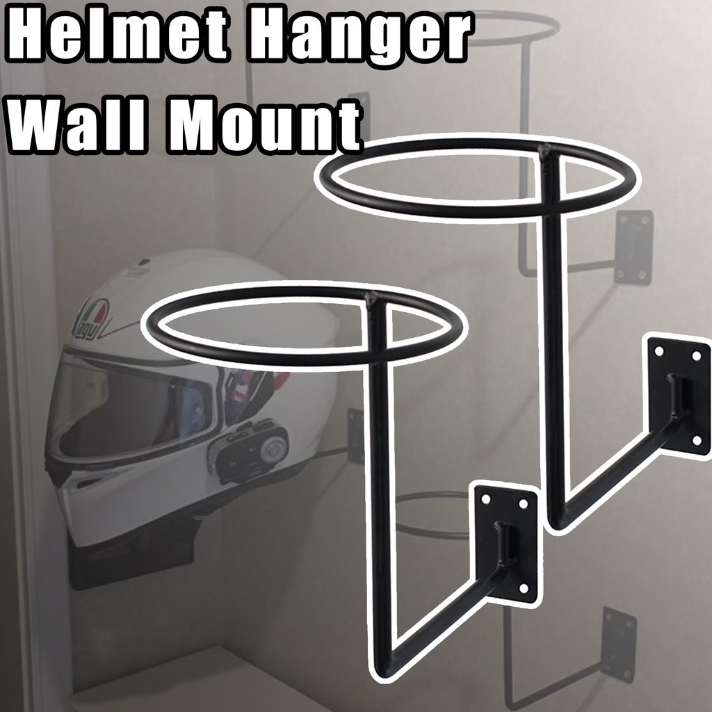MOTEX Helmet Hanger Wall Mount Display Rack Storage Special shelf for ...