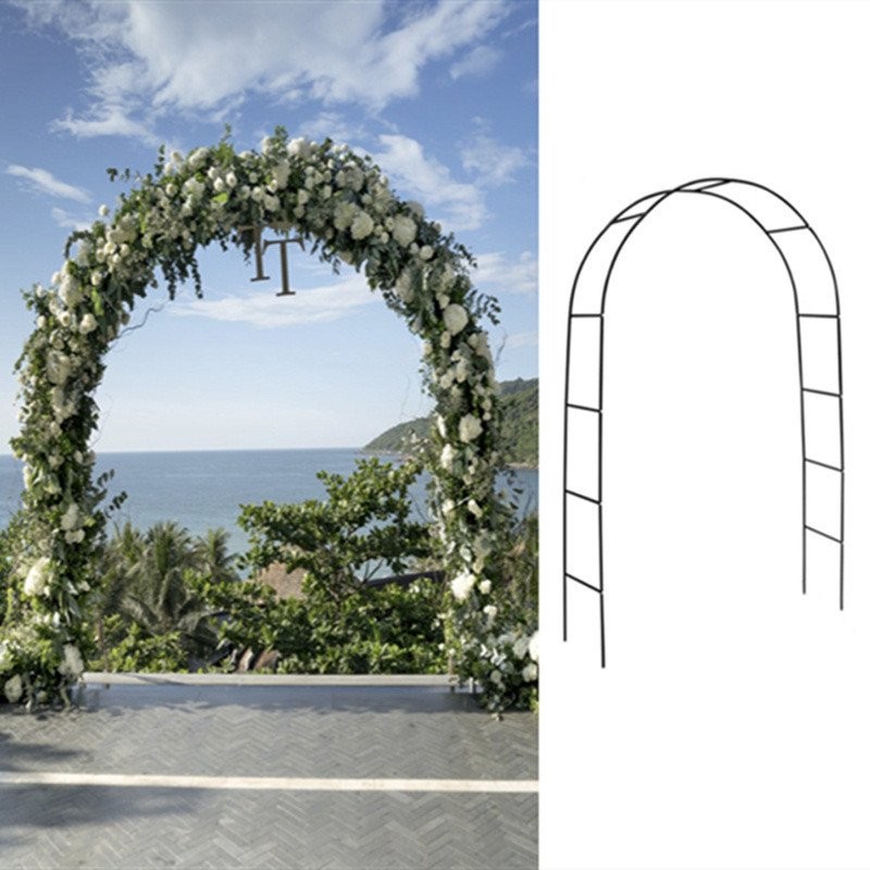 Plant Flower Stand Clematis Arch Courtyard Grape Rack Outdoor Arch ...