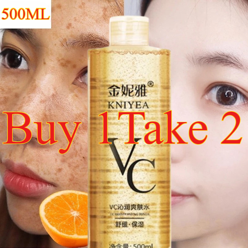 500ml Vitamin C Toner Intensive Whitening Toner Essence Remove Melasma ...