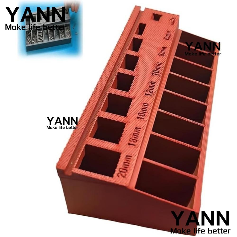 YANN1 M3 Bolt Sorter, Portable With 7 Measuring Slots Screw Length ...