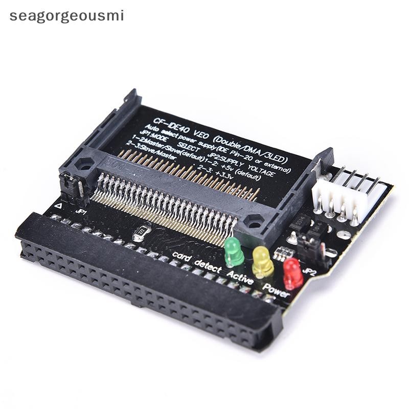Seph Compact Flash CF to 3.5 Female 40 Pin IDE Bootable Adapter Converter Card QDD | Shopee ...