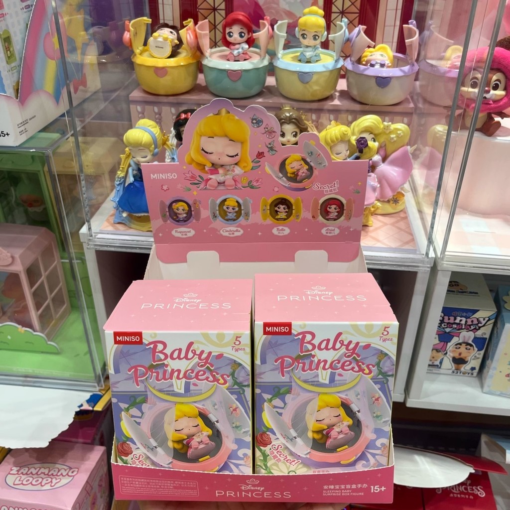 Miniso Disney Princess Series Sleeping Baby Mystery Box Sleeping Bin ...