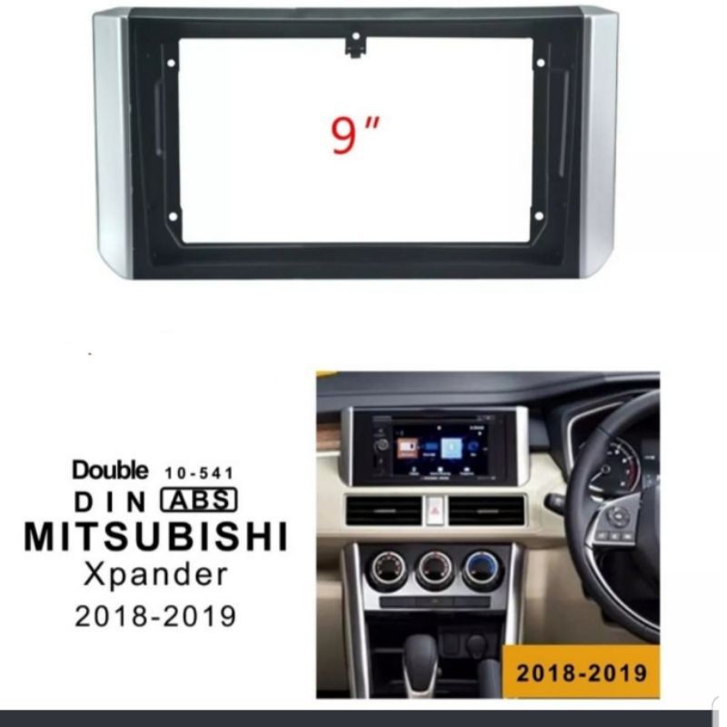 9 inch android head unit frame for mitsubishi xpander and all new ...