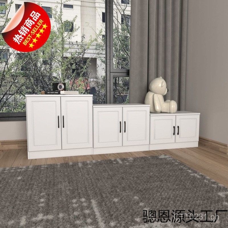 Modular Storage Cabinet9C Floor Cabinet Freestanding Low Cabinet ...