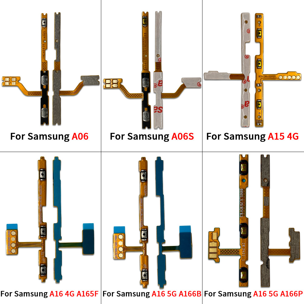 ON OFF For Samsung Galaxy A06 A06S A15 A16 4G A25 5G Power Volume ...