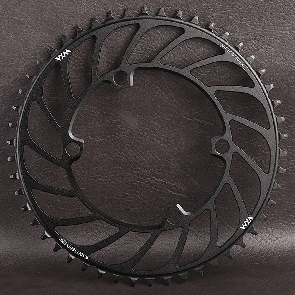 [DRHT] Road Bike Single Chainwheel 110BCD 4 Bolts 48T-56T Narrow Wide ...