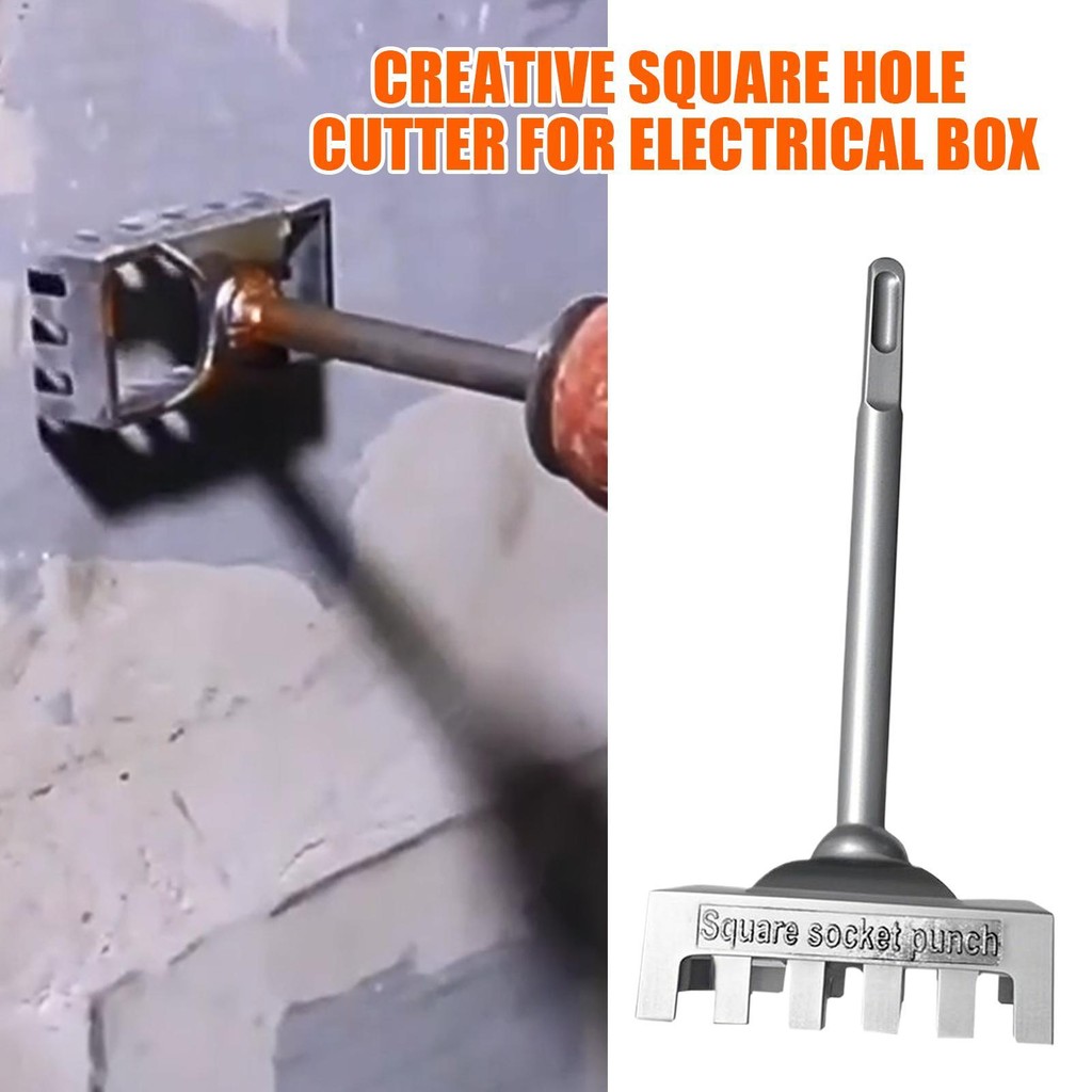 Electrical Box Hole Cutter Drywall Outlet Cutout Oscillating Tool ...