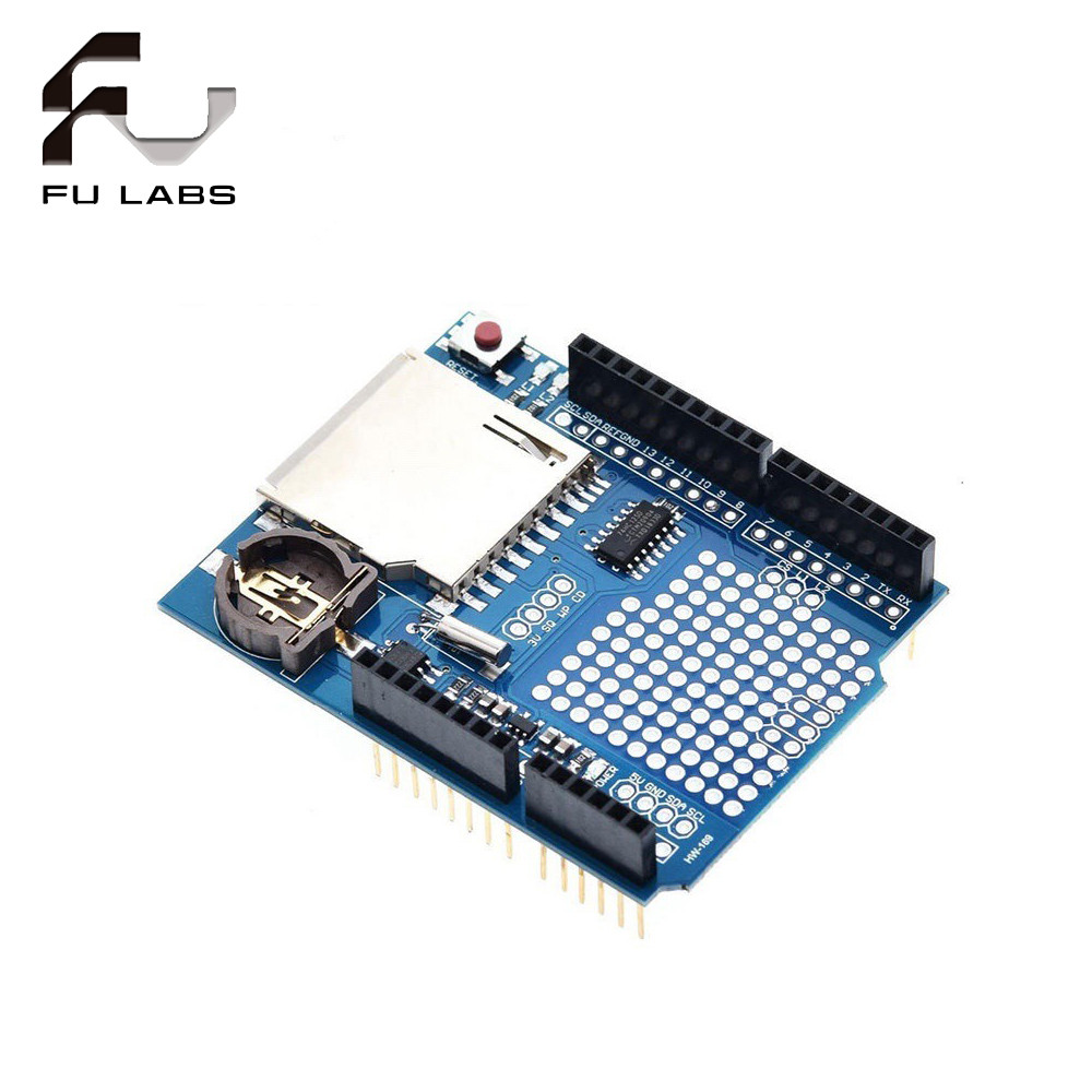 UNO SD Card Data Logger Module Logging Recorder Shield V1.0 for Arduino ...