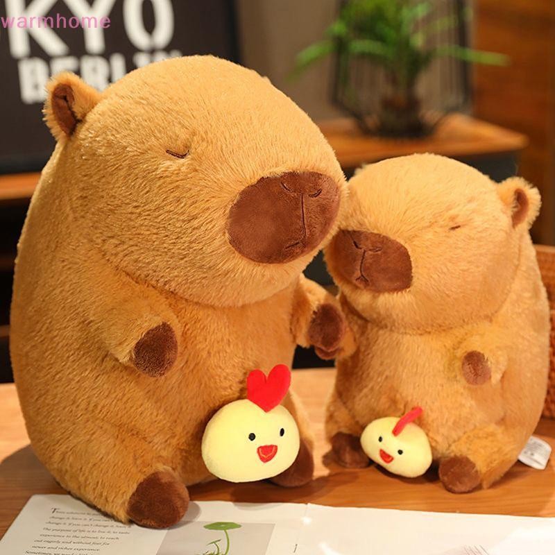 WMPH 23/30/40cm Chick Capybara Plush Simulation Capibara Anime Fluffty ...
