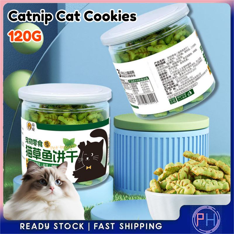 Catnip Biscuit Cat Cookies 120g Molar and Discharge Hair Balls Cat ...