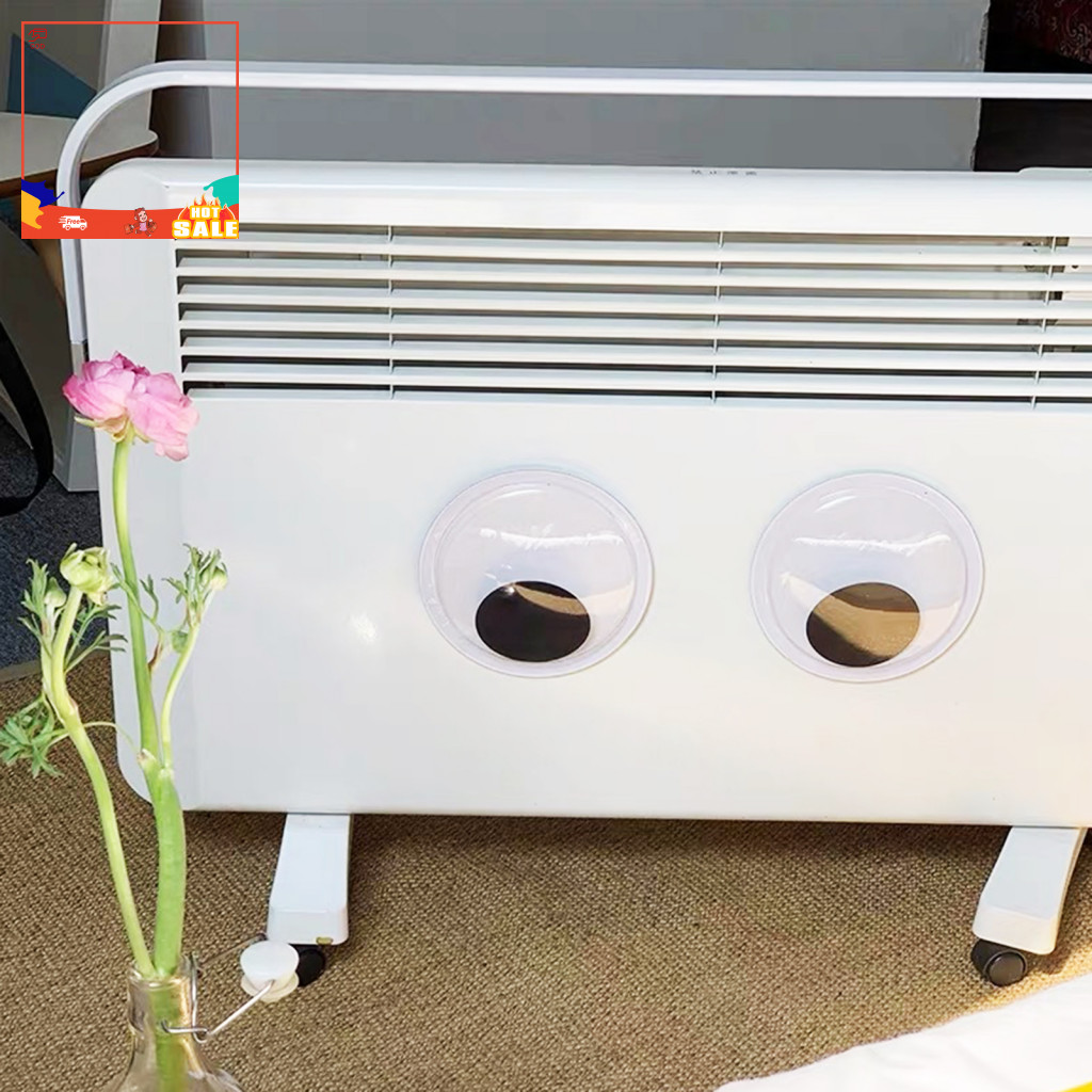 1 Pair Synthetic Resin Fridge Magnets Crafts Decoration Black White ...