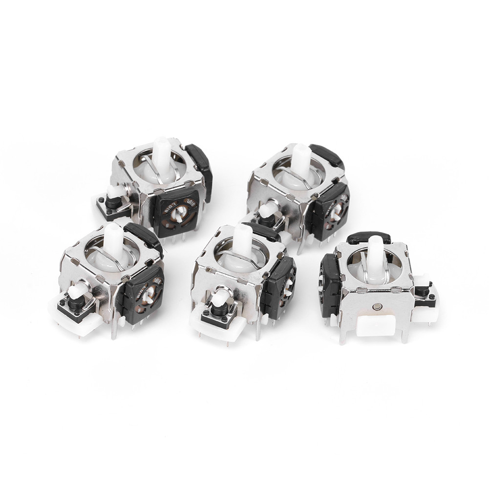 5PCS 3D Analog Joystick Replacement Sensor Module Potentiometer & Thumb ...