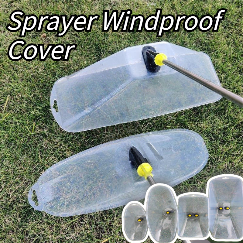 Sprayer windproof Cover Hood Agricultural Irrigation Clear Sector With ...