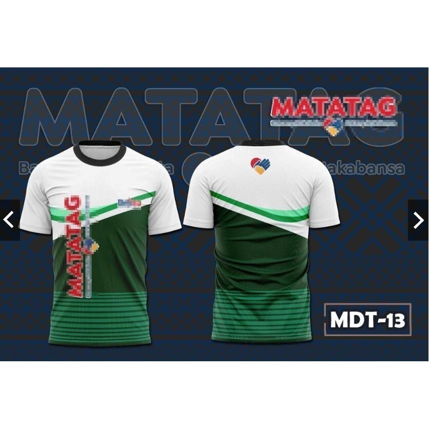 MATATAG UNIFORM SUBLIMATION DEPED BADGE TSHIRT FOR MEN AND WOMEN POLO ...